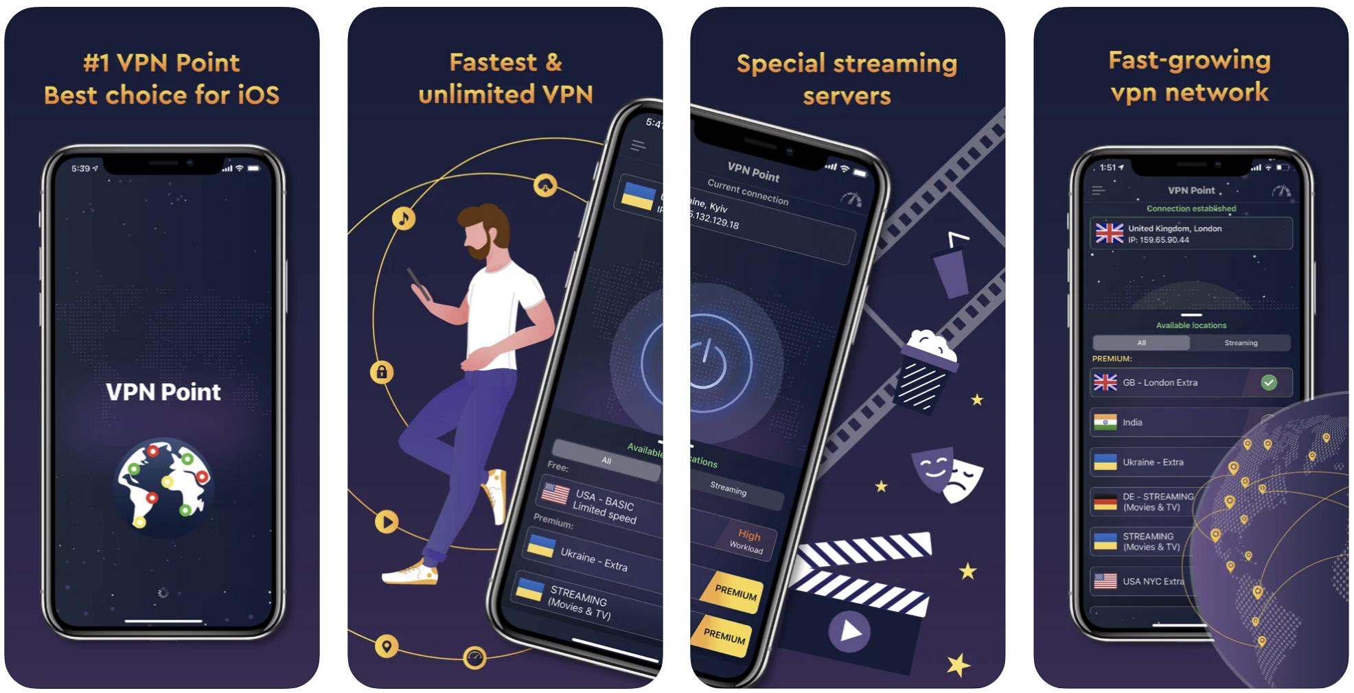 VPN Point – Fast & Safe VP‪N‬ – Serhii Blinov